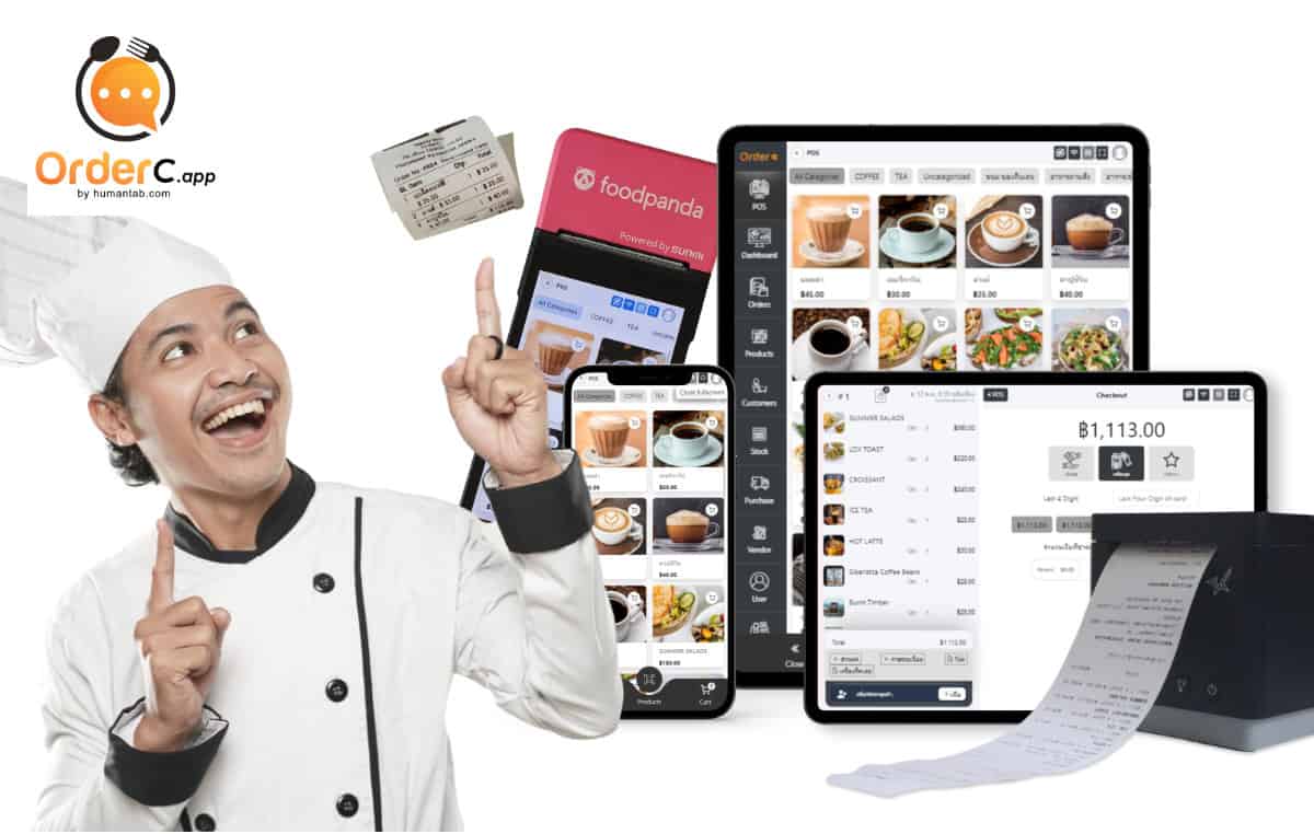 orderc restaurant marketing team thailand - OrderC ระบบร้านอาหาร Cloud